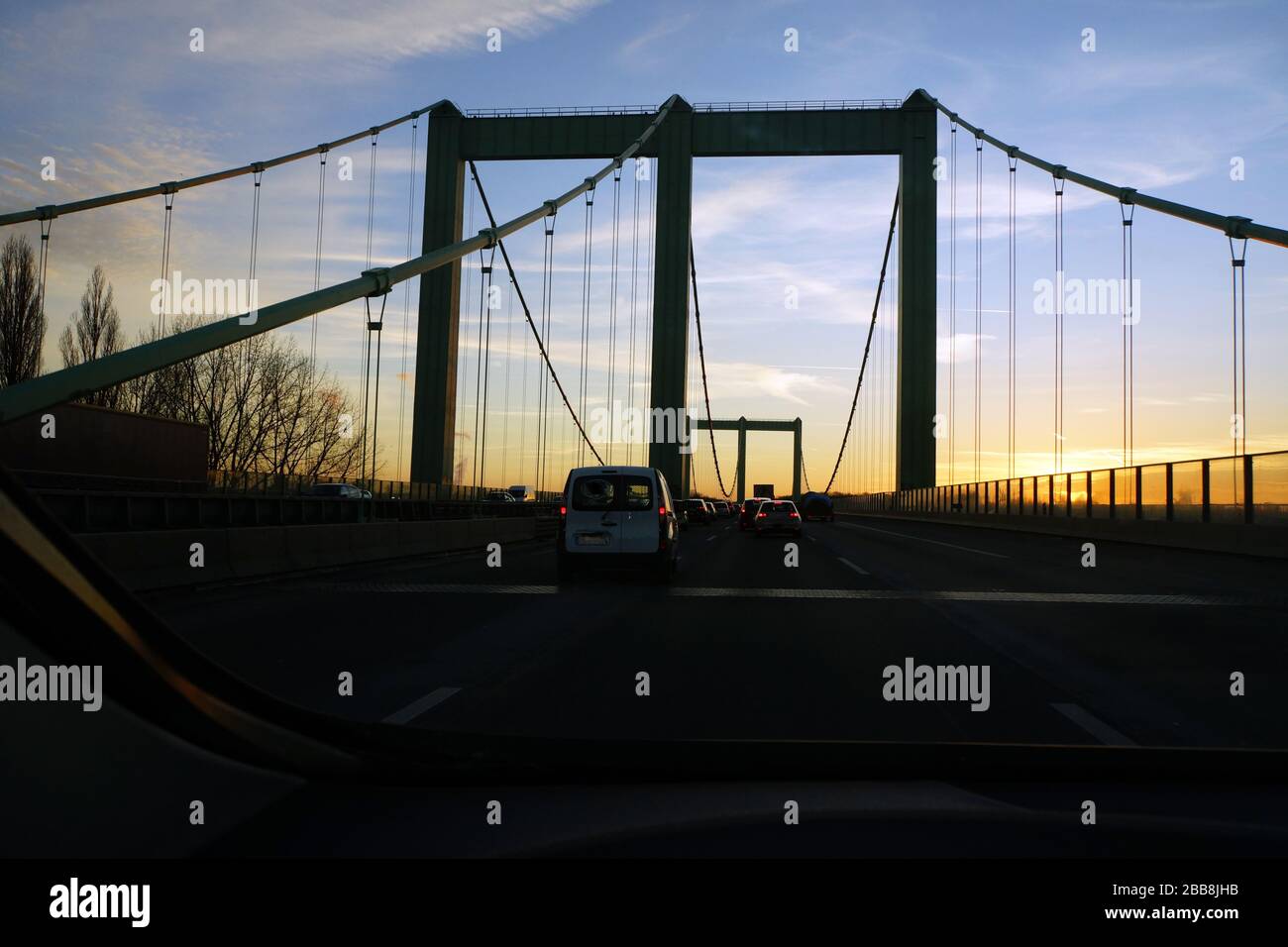 Rodenkirchener rheinbrucke hi-res stock photography and images - Alamy