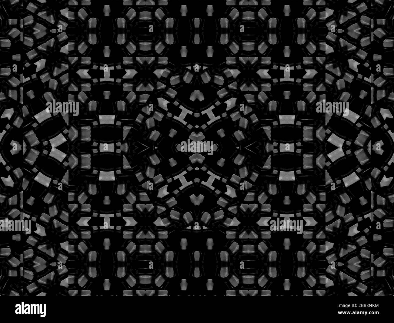 Black and white patterning hi-res stock photography and images - Alamy