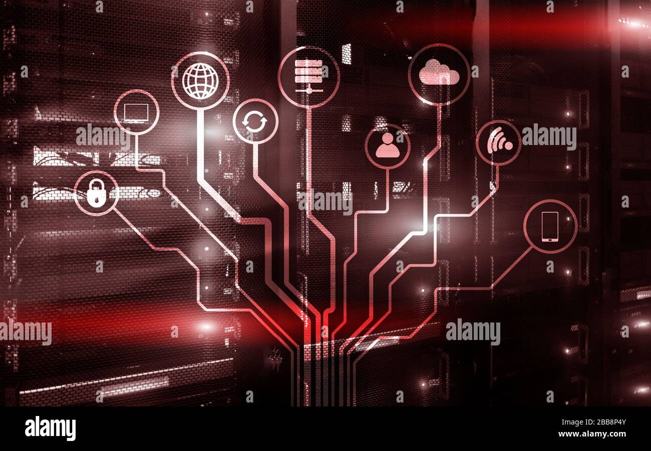 Server Room ICT information communication technology wireless internet ...