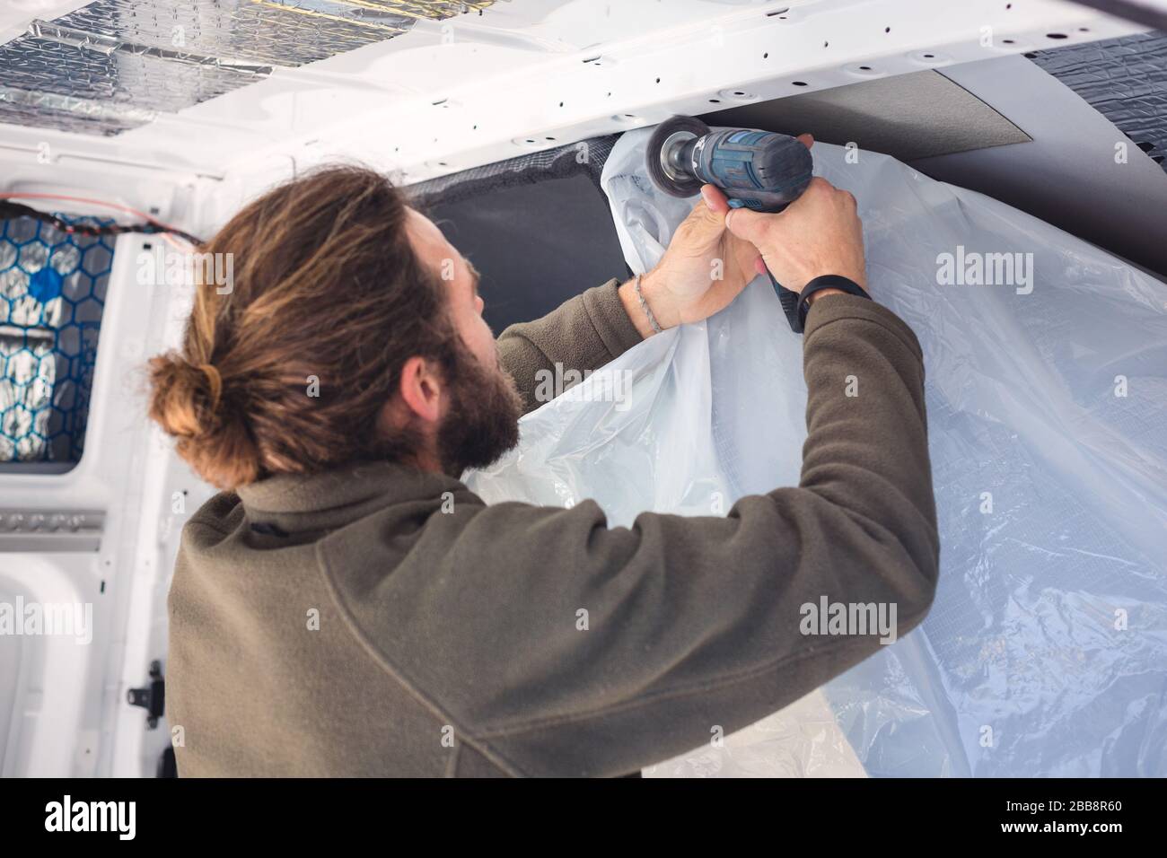 Handyman van hi-res stock photography and images - Alamy