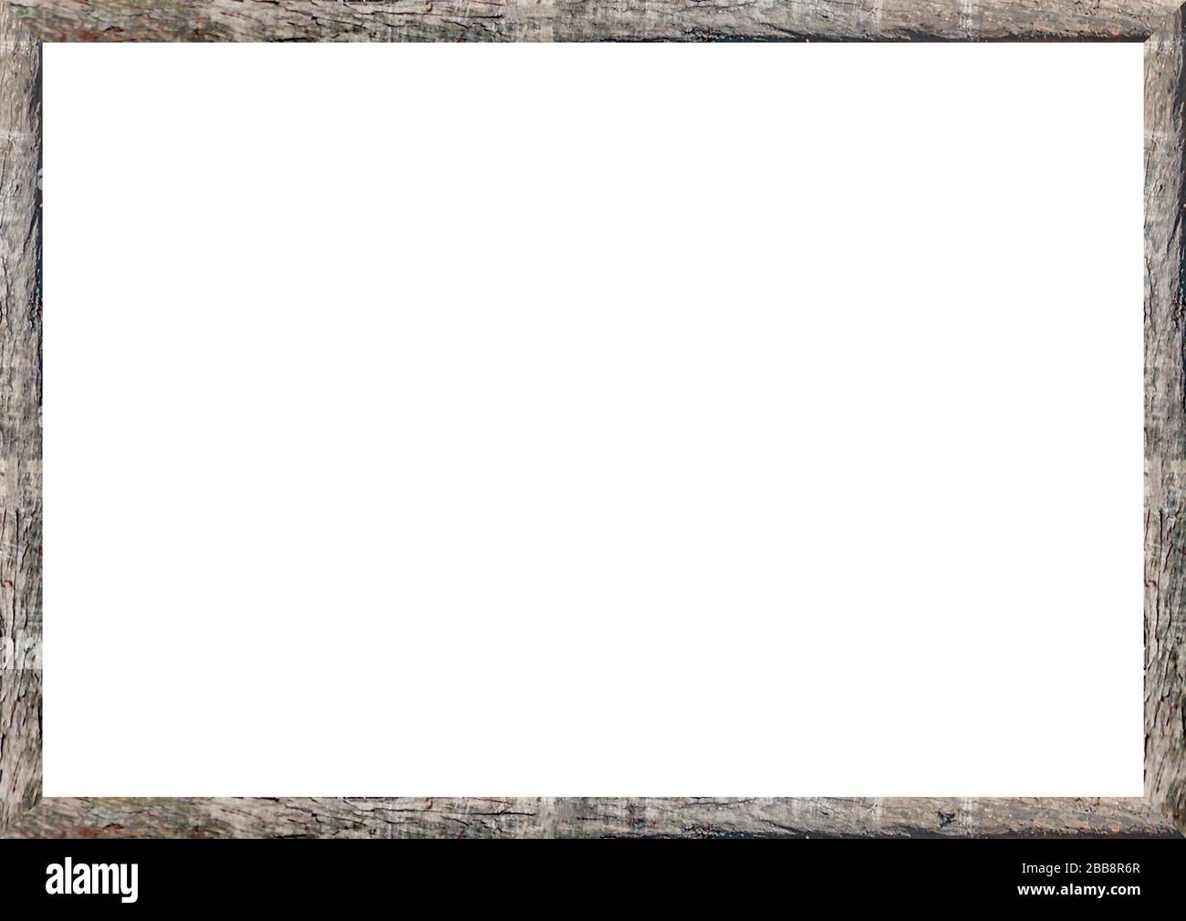 White frame background with decorated design borders Stock Photo - Alamy