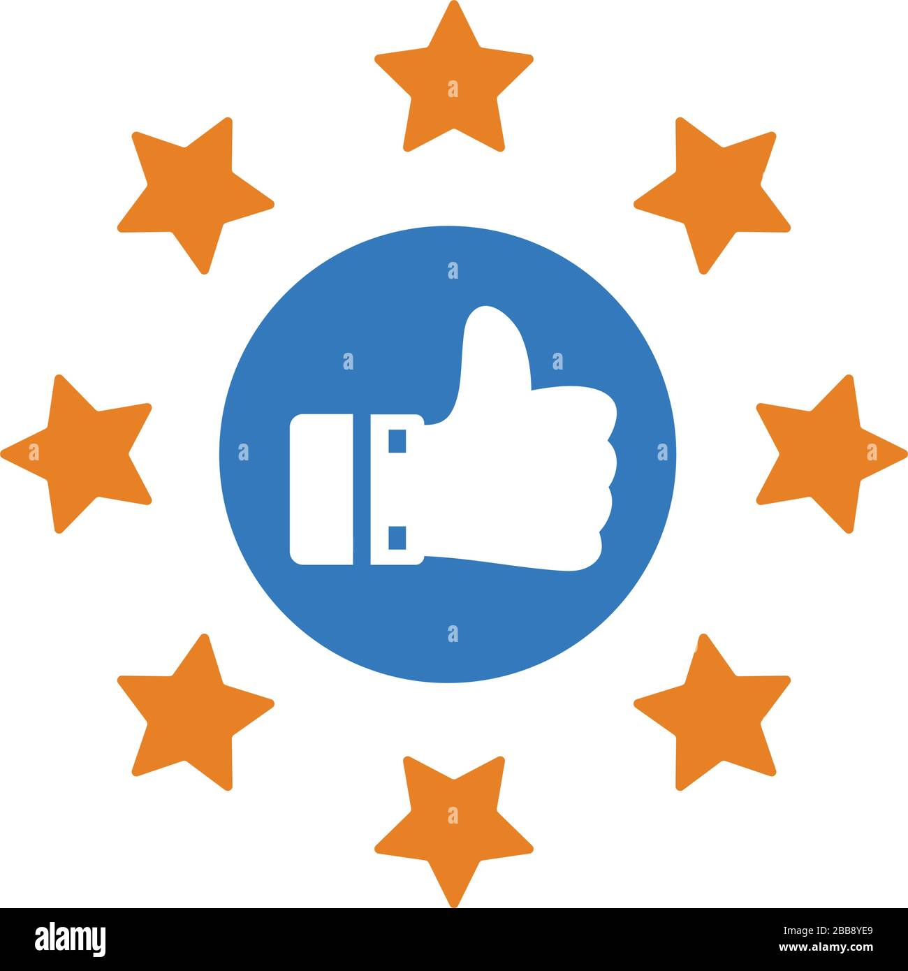 Review, feedback, rating icon design for commercial, print media, web ...