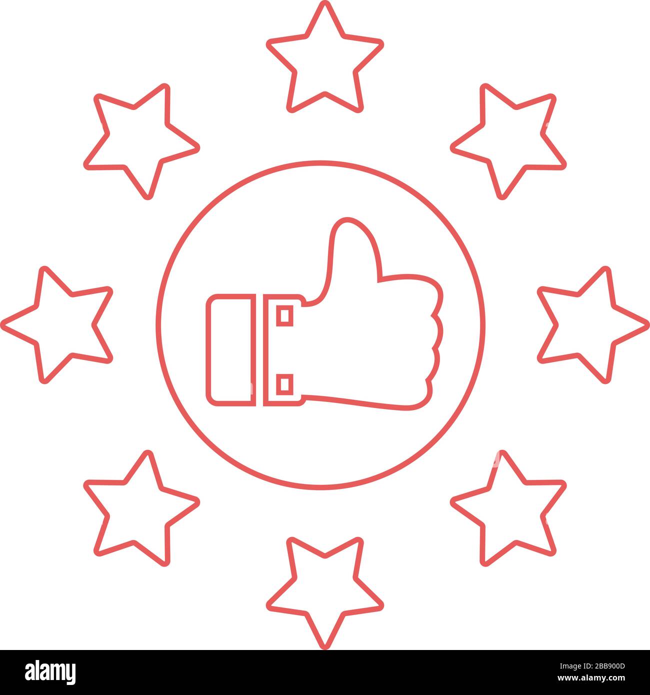Review, feedback, rating icon design for commercial, print media, web ...