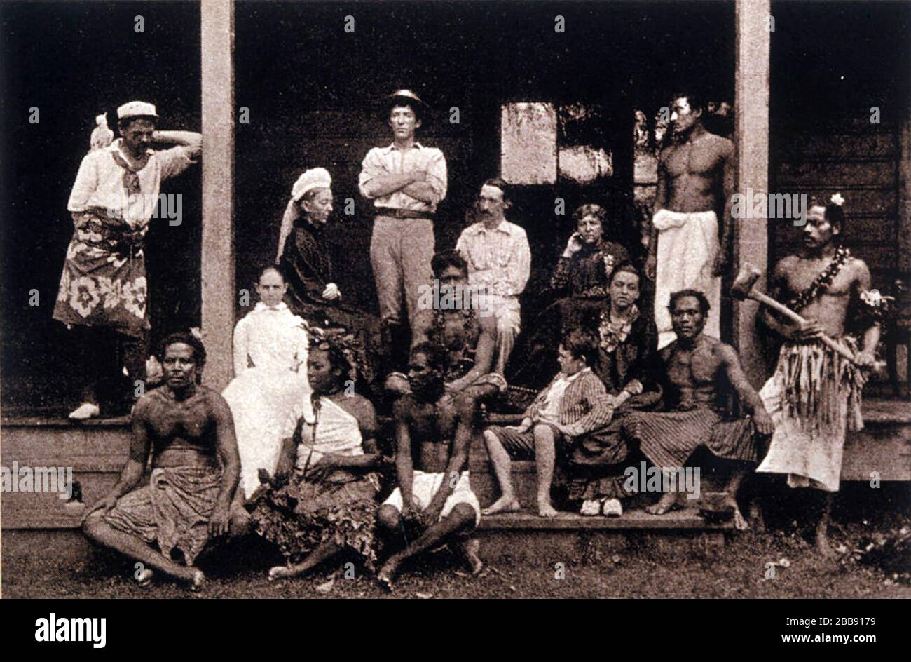 ROBERT LOUIS STEVENSON (1850-1894) Scottish novelist and travel writer ...