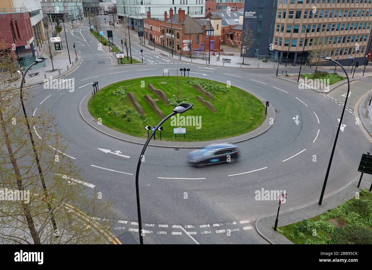 Furnival square roundabout hi-res stock photography and images - Alamy