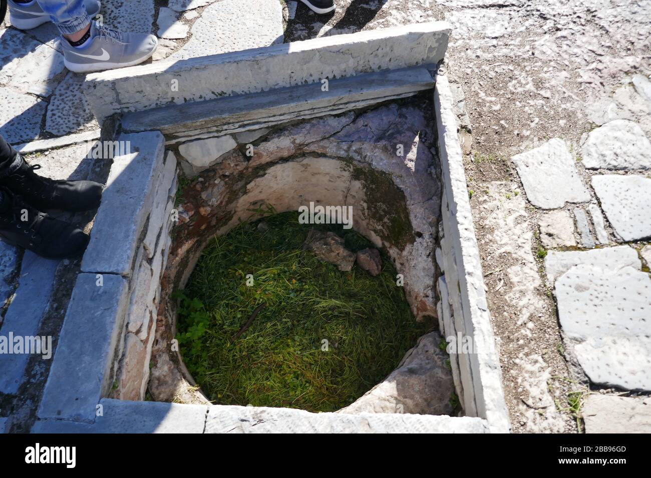 Pynx Hill Athens Stock Photo - Alamy