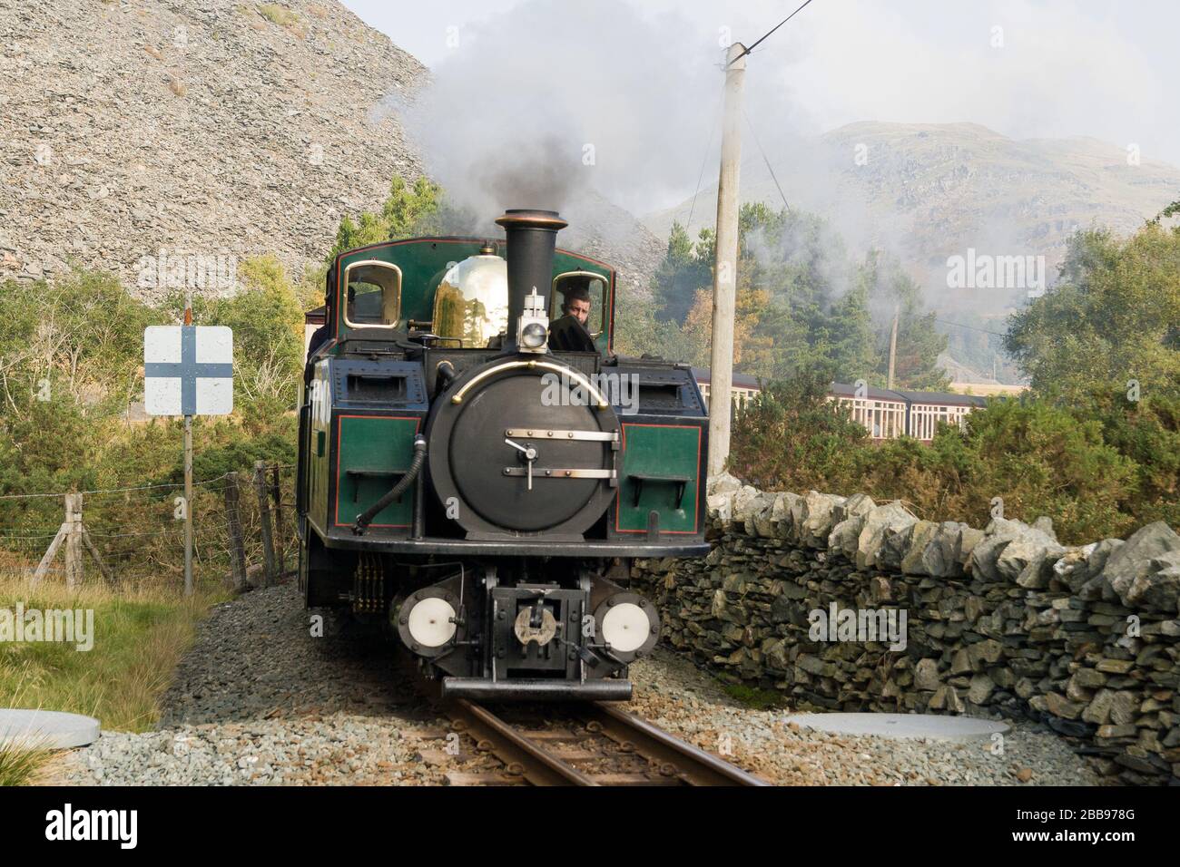 The Ffestiniog Railway in 2010 Stock Photo - Alamy