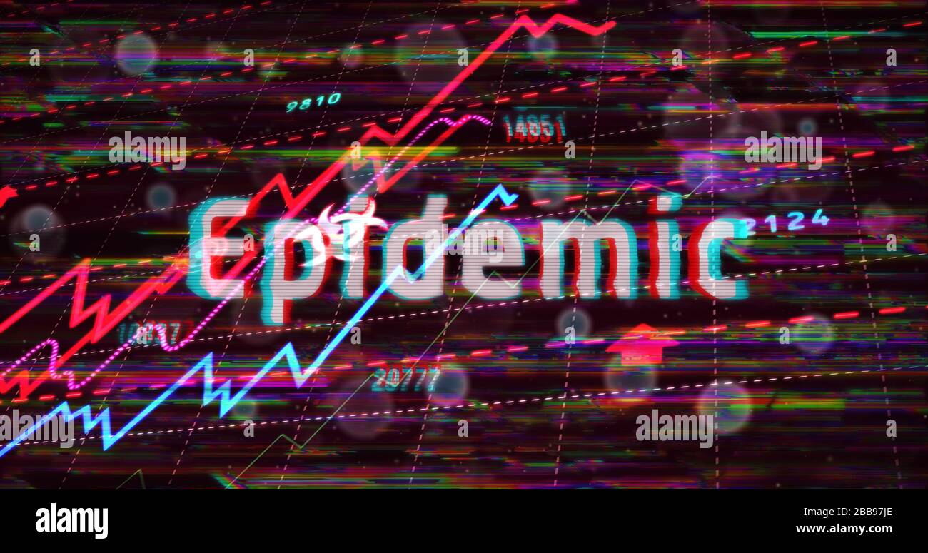 Covid-19 global pandemic with increase numbers. Epidemic alert with ...