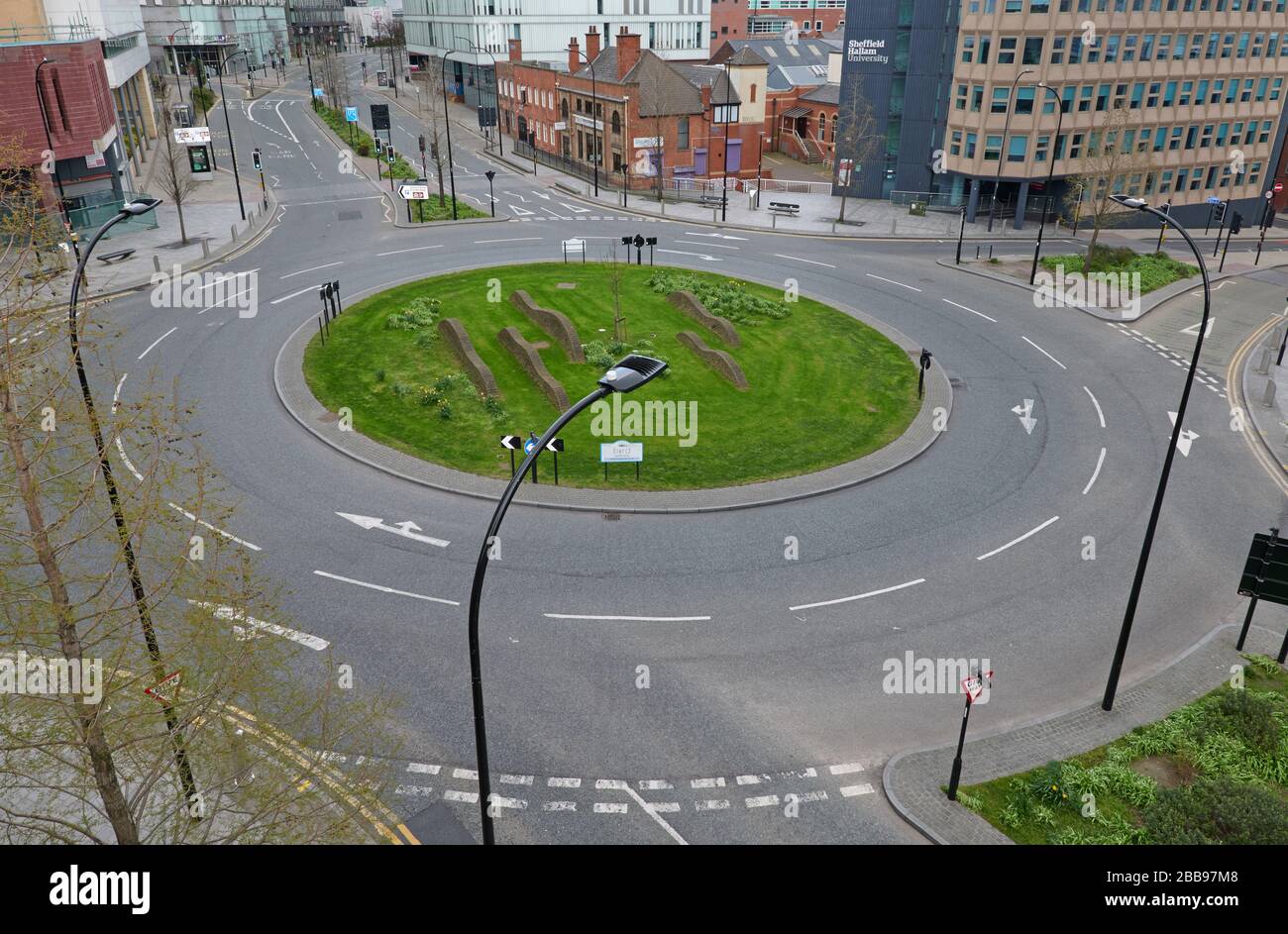 Furnival square roundabout hi-res stock photography and images - Alamy