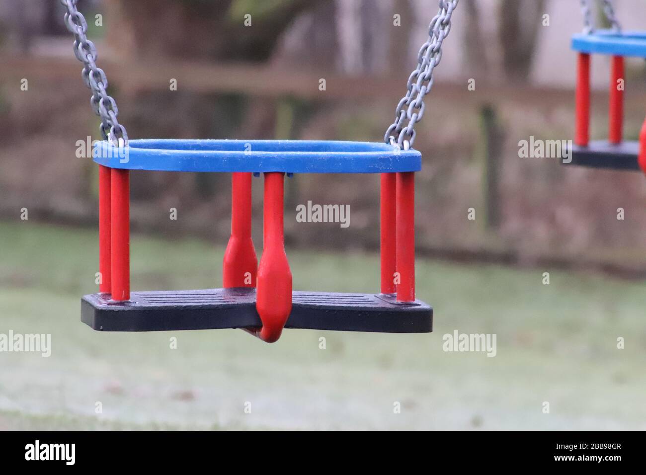 Swing park elements Stock Photo - Alamy