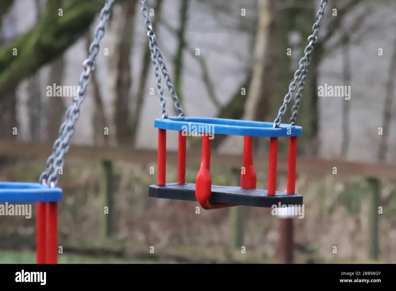 Swing park elements Stock Photo - Alamy