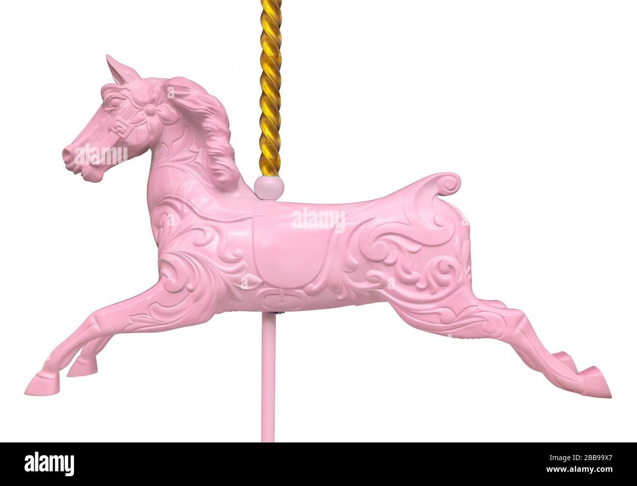 Galloper roundabout Cut Out Stock Images & Pictures - Alamy