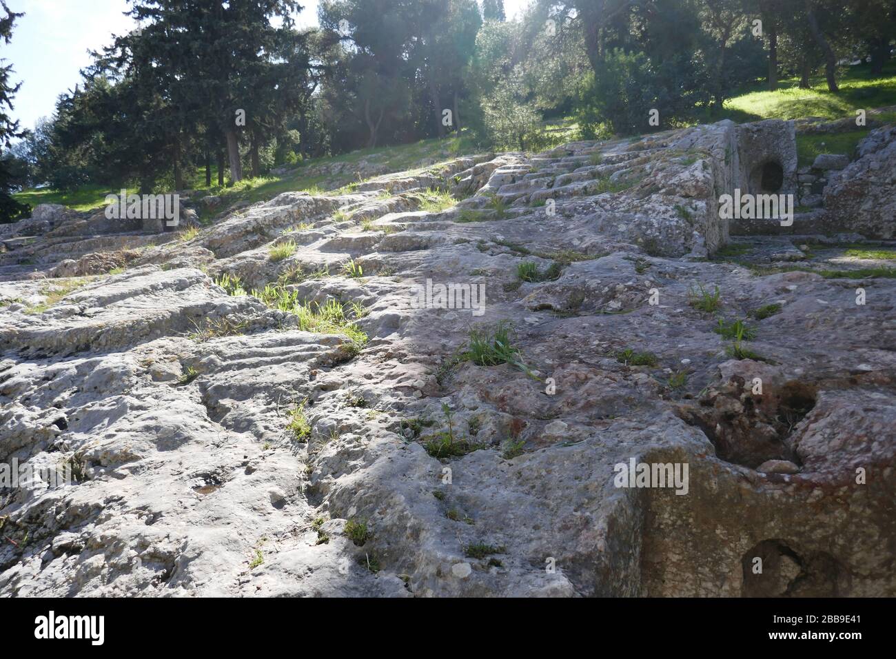 Pynx Hill Athens Stock Photo - Alamy