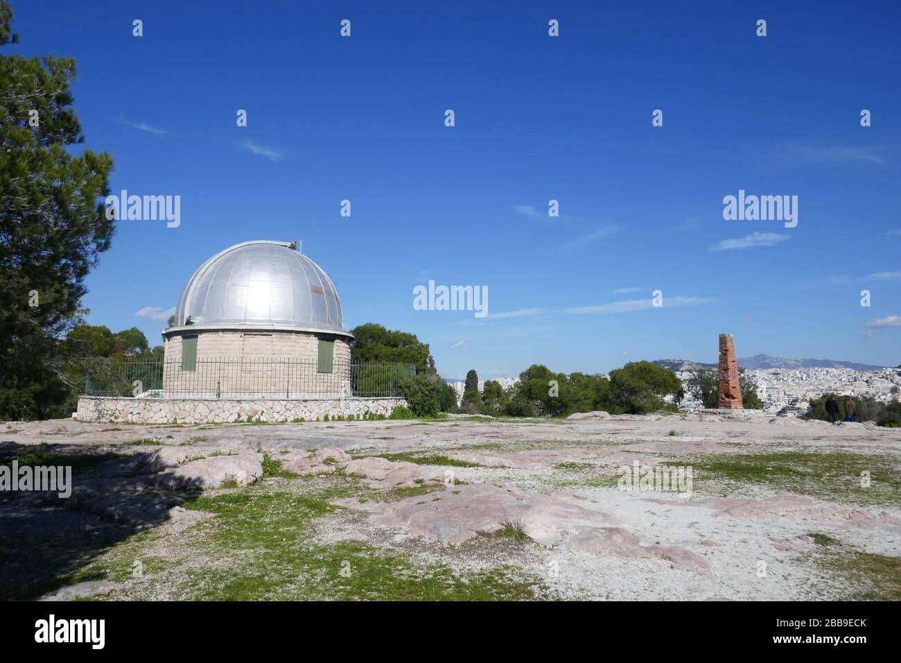 Pynx Hill Athens Stock Photo - Alamy