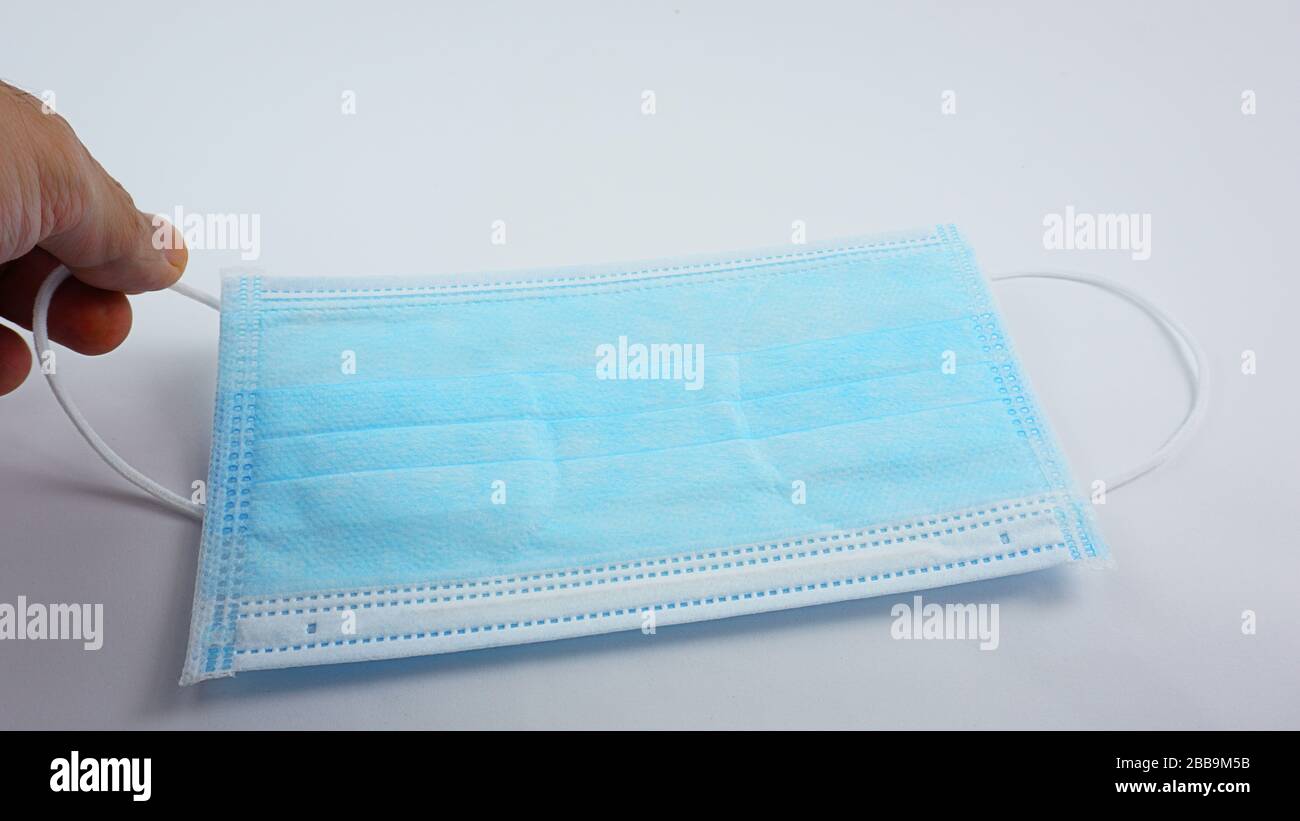 Protection medical surgical mask for corona virus cough Stock Photo - Alamy