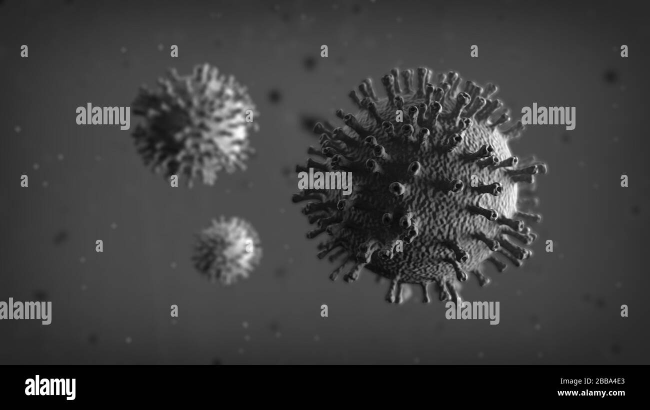 Covid cells under microscope hi-res stock photography and images - Alamy