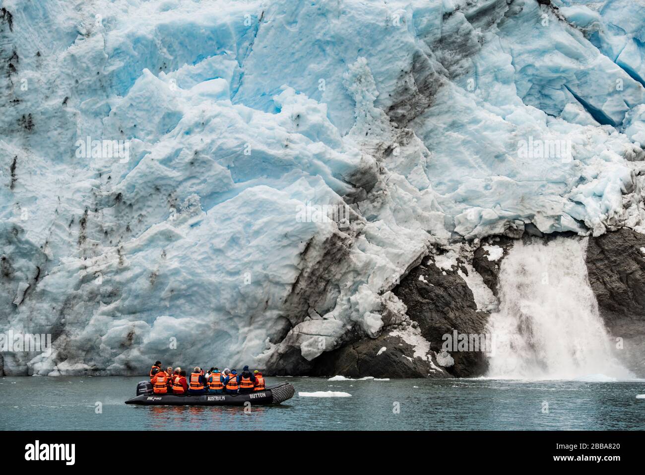 Chile, Patagonia - Glacier Condor Stock Photo - Alamy