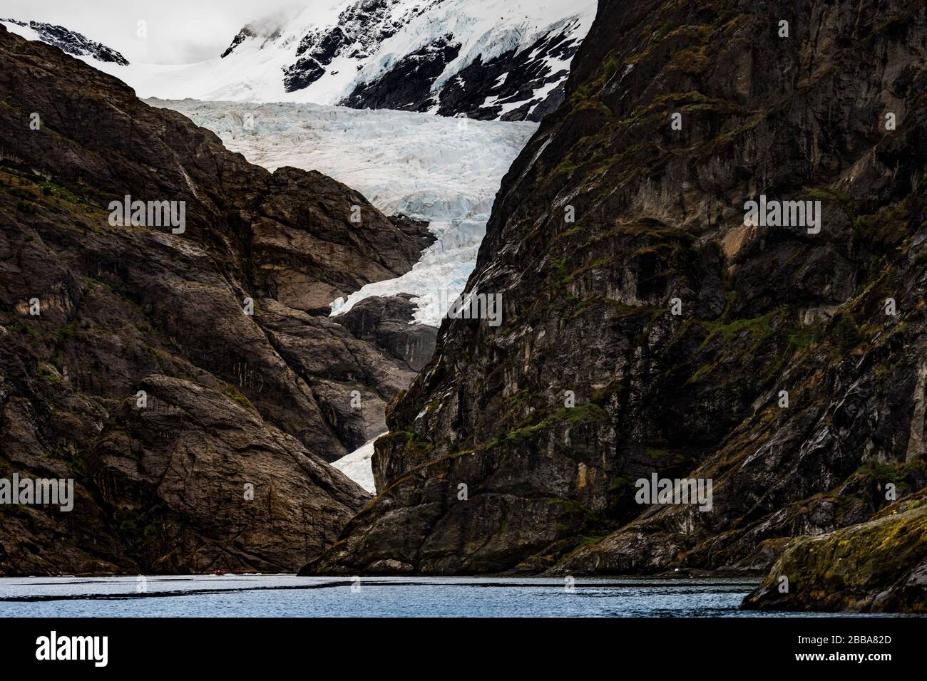 Chile, Patagonia - Glacier Condor Stock Photo - Alamy