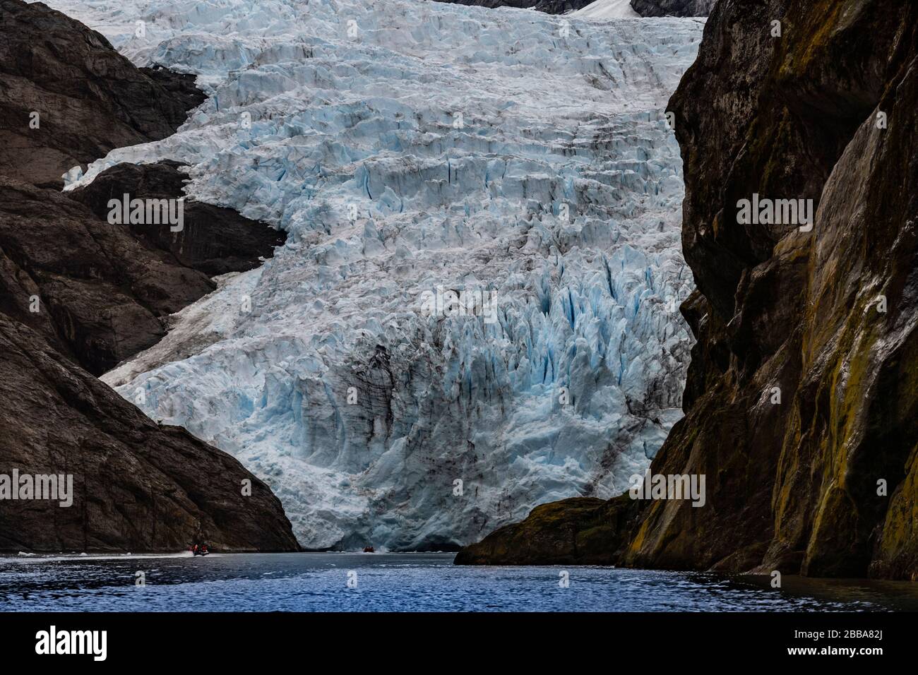Chile, Patagonia - Glacier Condor Stock Photo - Alamy