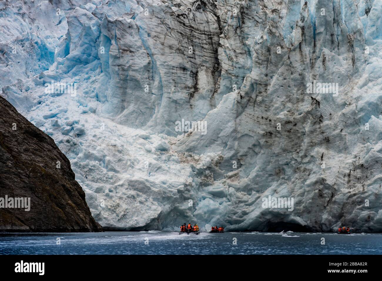 Chile, Patagonia - Glacier Condor Stock Photo - Alamy
