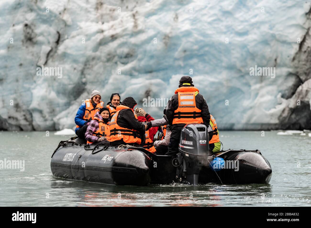 Chile, Patagonia - Glacier Condor Stock Photo - Alamy