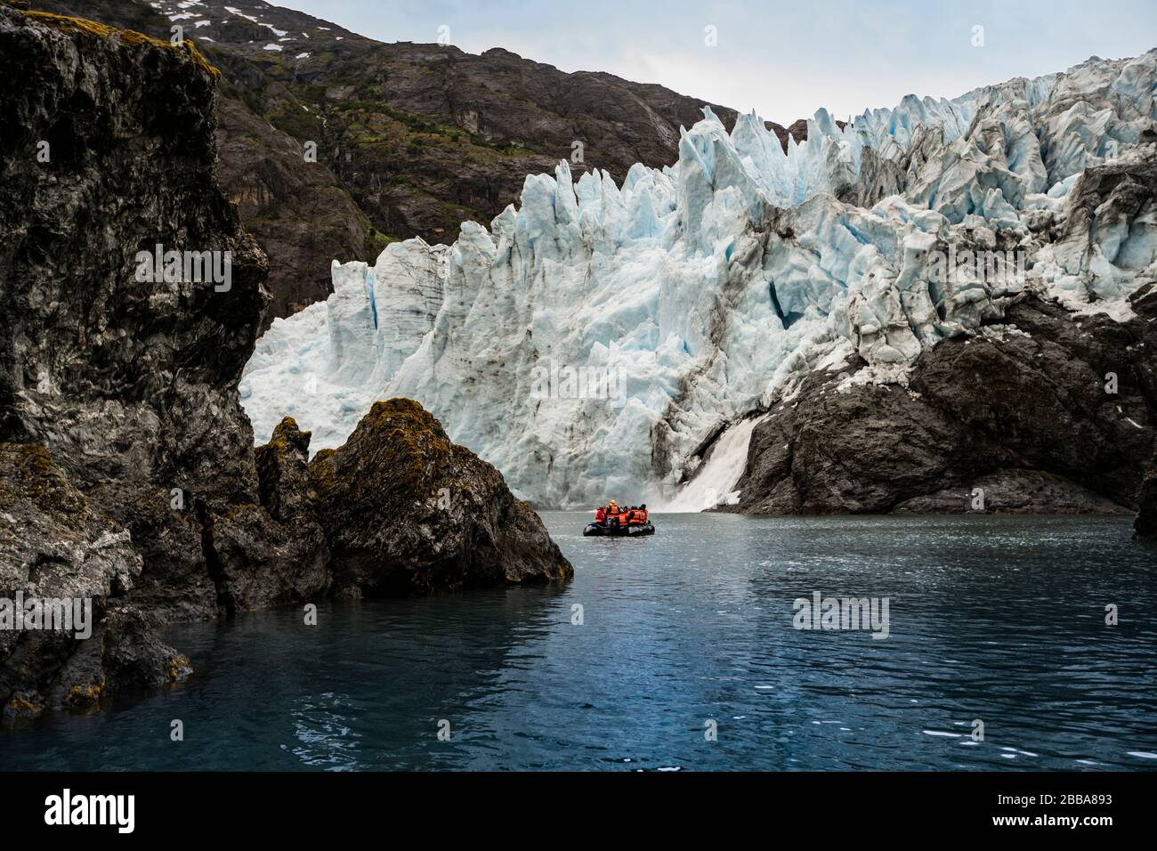 Chile, Patagonia - Glacier Condor Stock Photo - Alamy