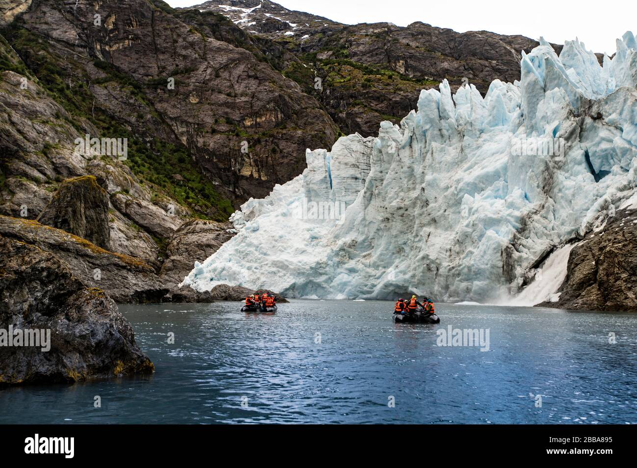 Chile, Patagonia - Glacier Condor Stock Photo - Alamy