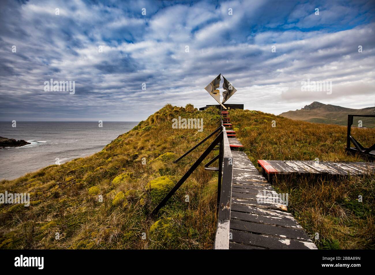 Chile, Patagonia - Cape Horn - the Monument Stock Photo - Alamy