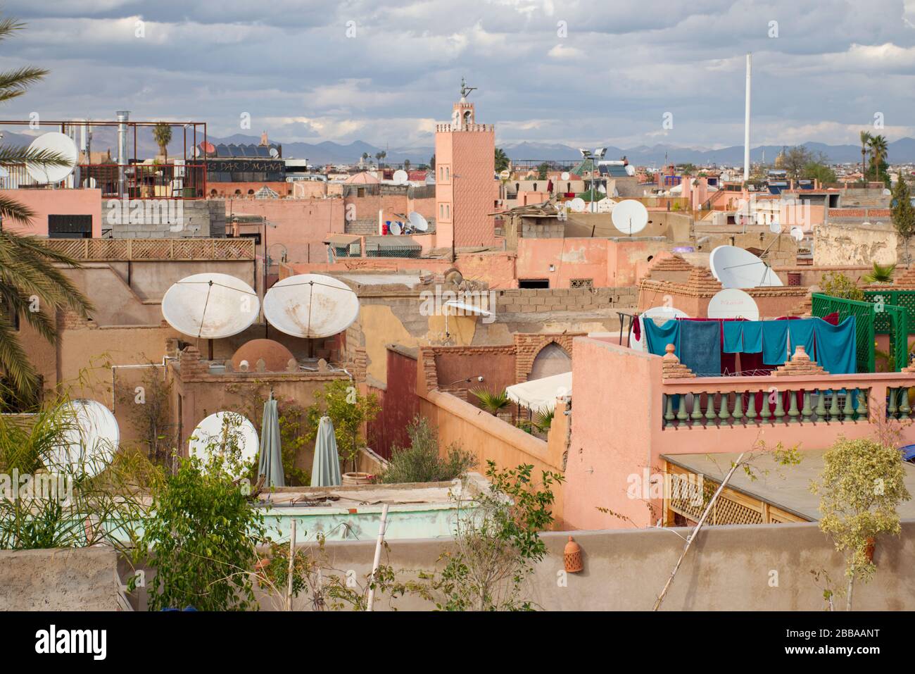Satellite image of morocco hi-res stock photography and images - Alamy