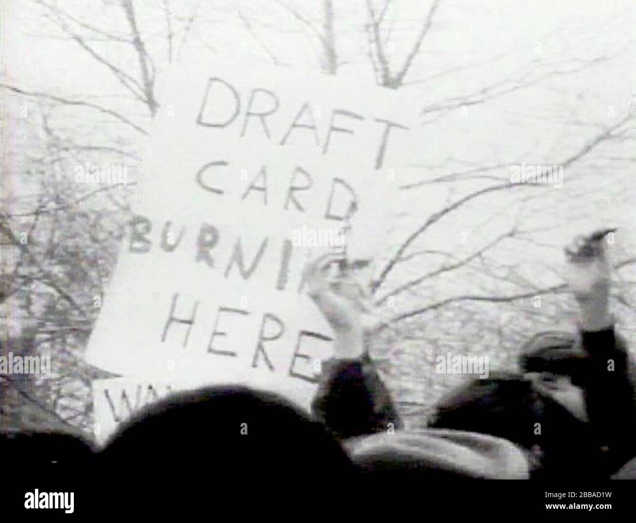 Burning draft cards hi-res stock photography and images - Alamy