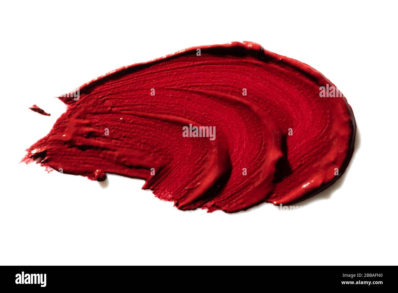 Pink cosmetic texture smeared Cut Out Stock Images & Pictures - Alamy
