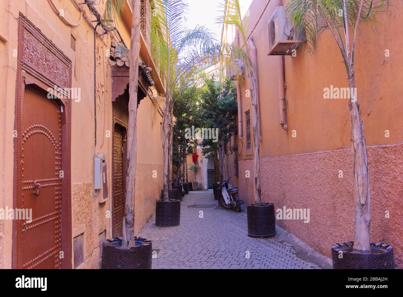 A typical narrow street in medina hi-res stock photography and images ...