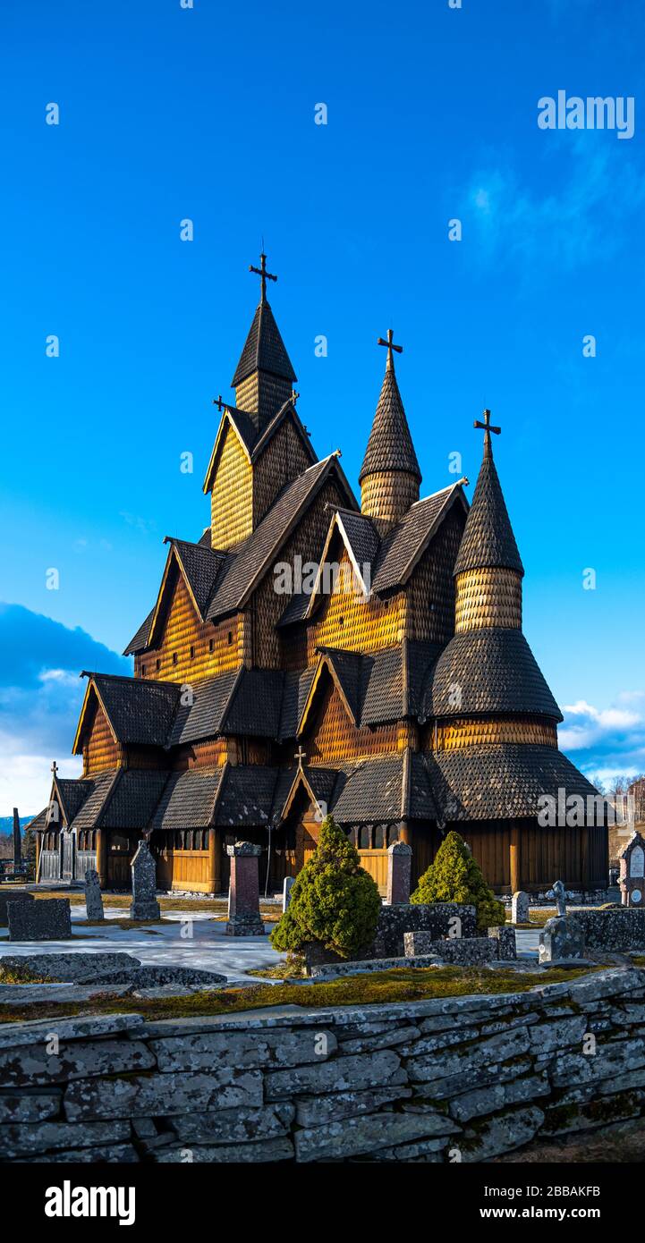 Medieval stave church hi-res stock photography and images - Alamy