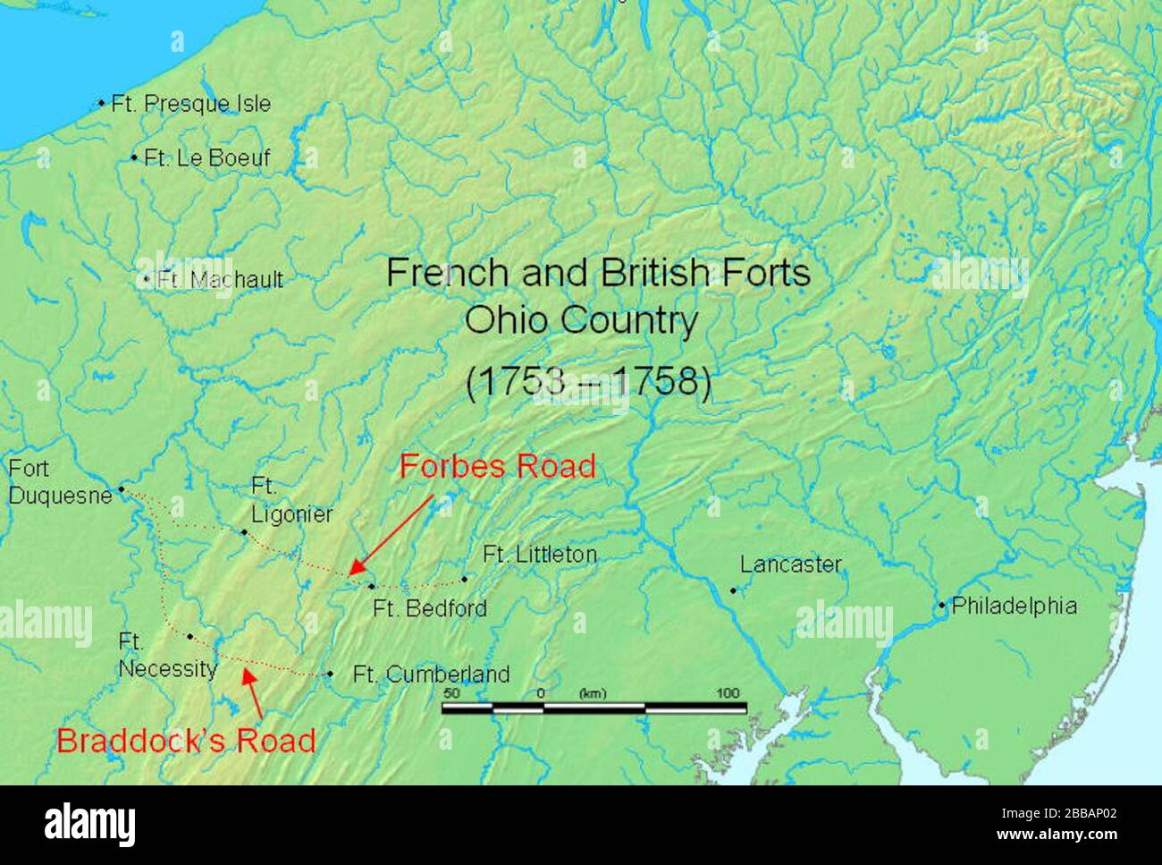 French fort 1753 hi-res stock photography and images - Alamy