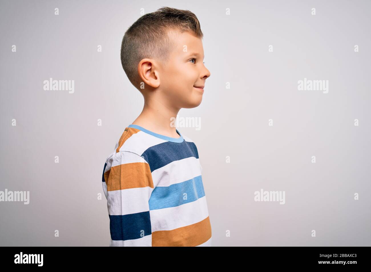Kid Standing Side Eye