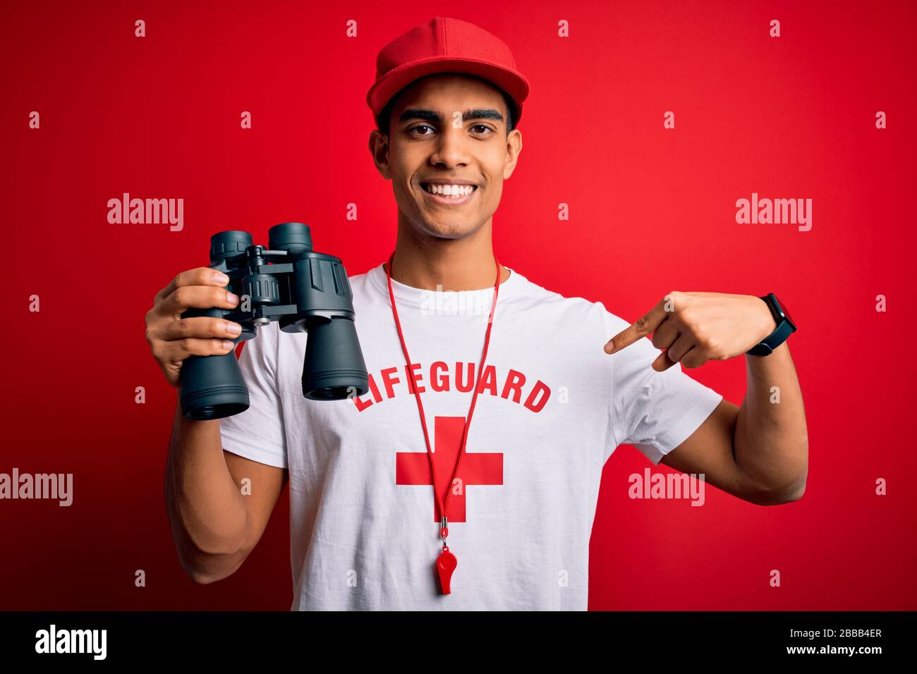 African lifeguard man hi-res stock photography and images - Alamy