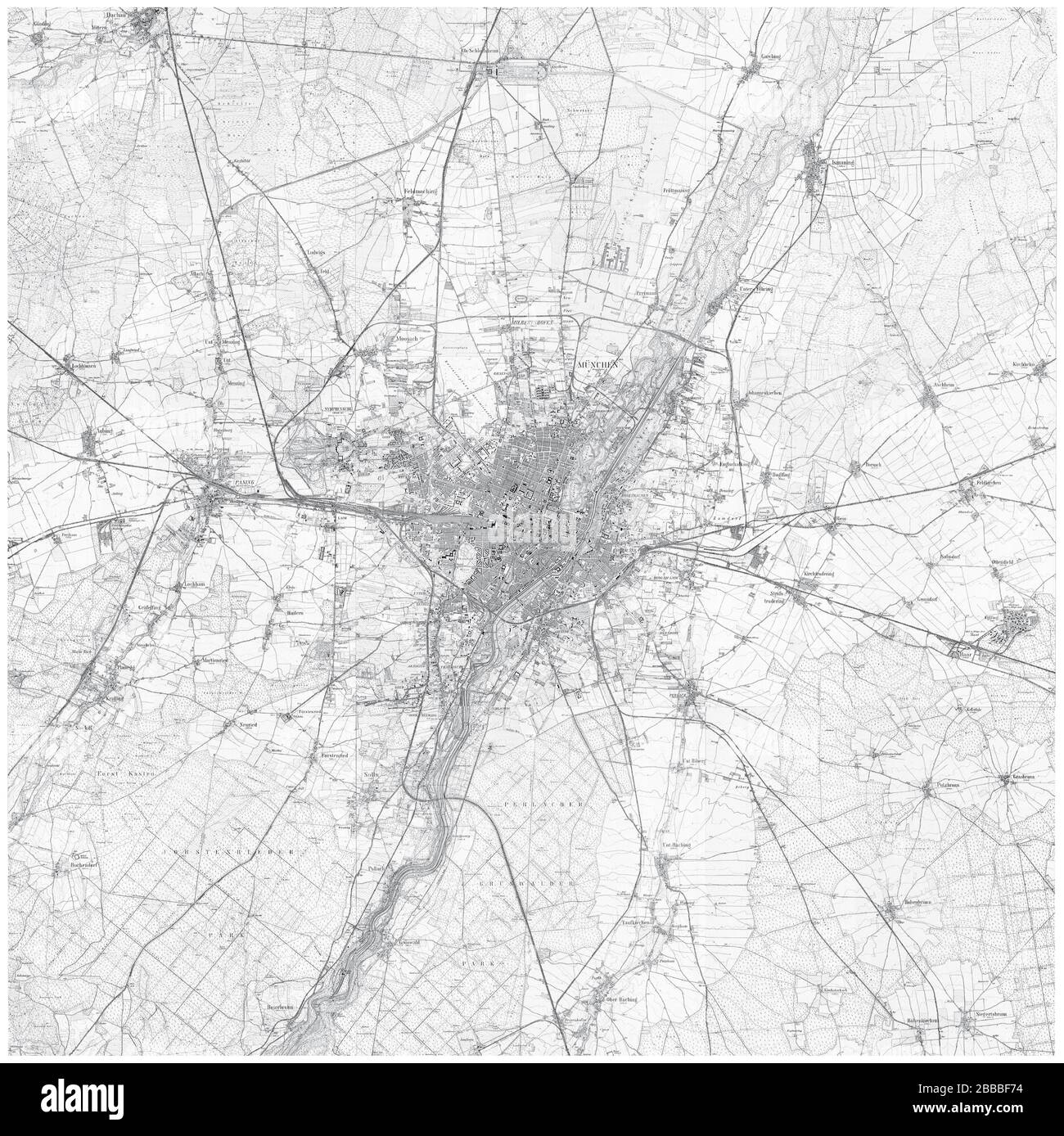 Map Of Munich High Resolution Stock Photography and Images - Alamy