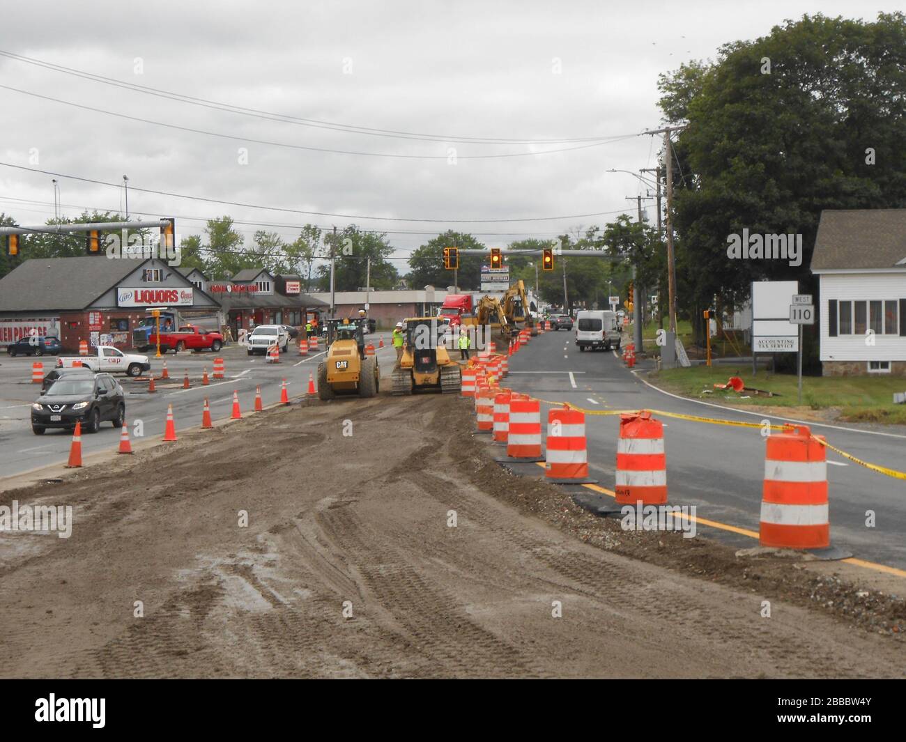 Roadway excavation hi-res stock photography and images - Alamy