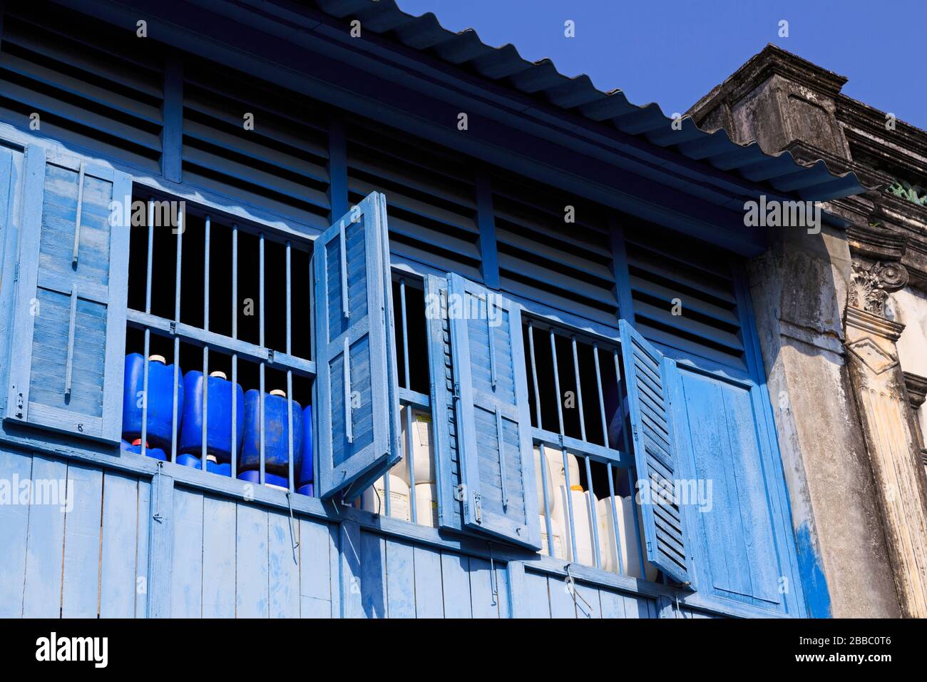 Architecture on Soi Romanee Street,Old Phuket Town,Thailand,Asia Stock ...