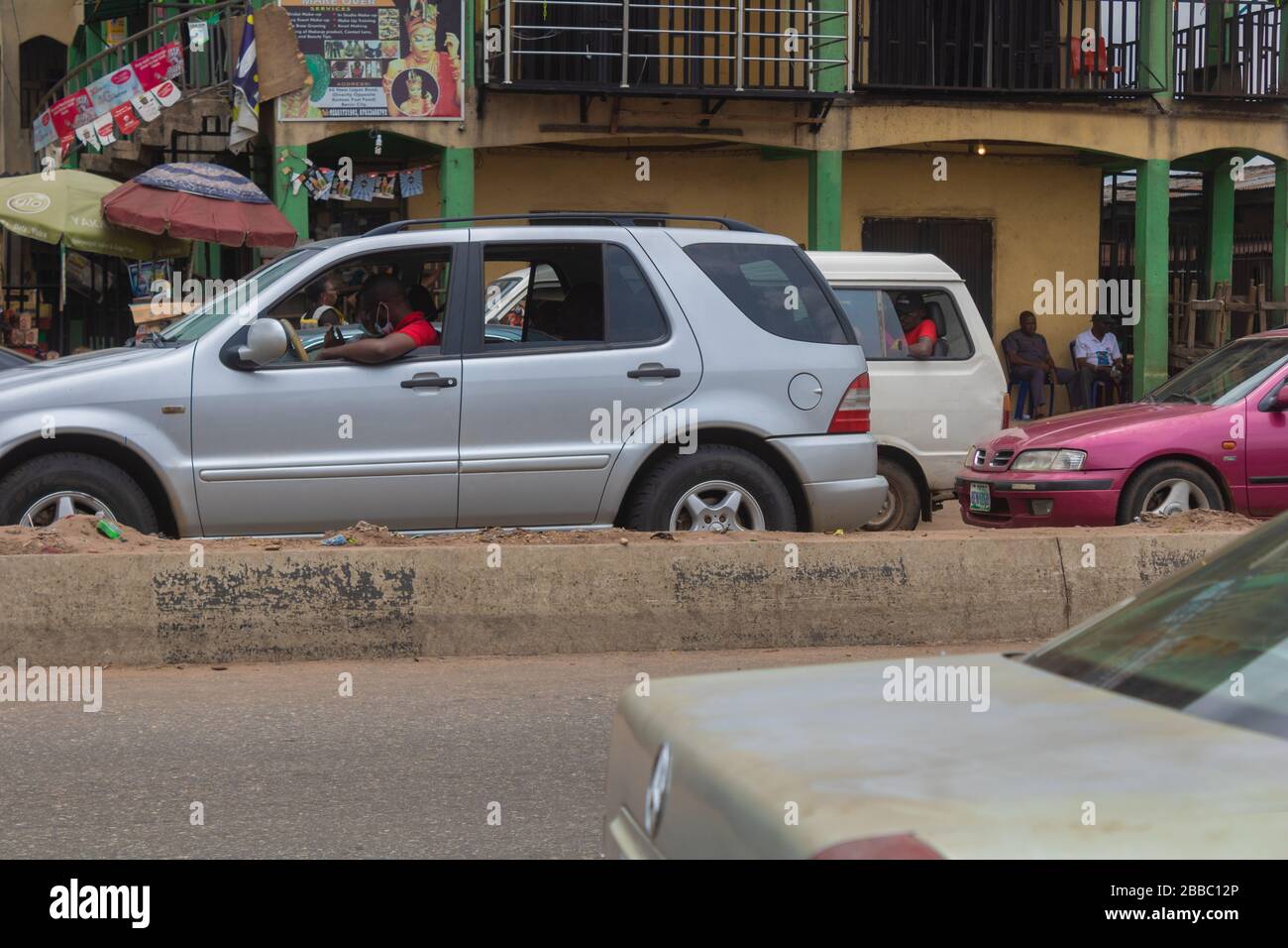 New Benin Market in Benin City, Edo State, Nigeria, West Africa Stock ...