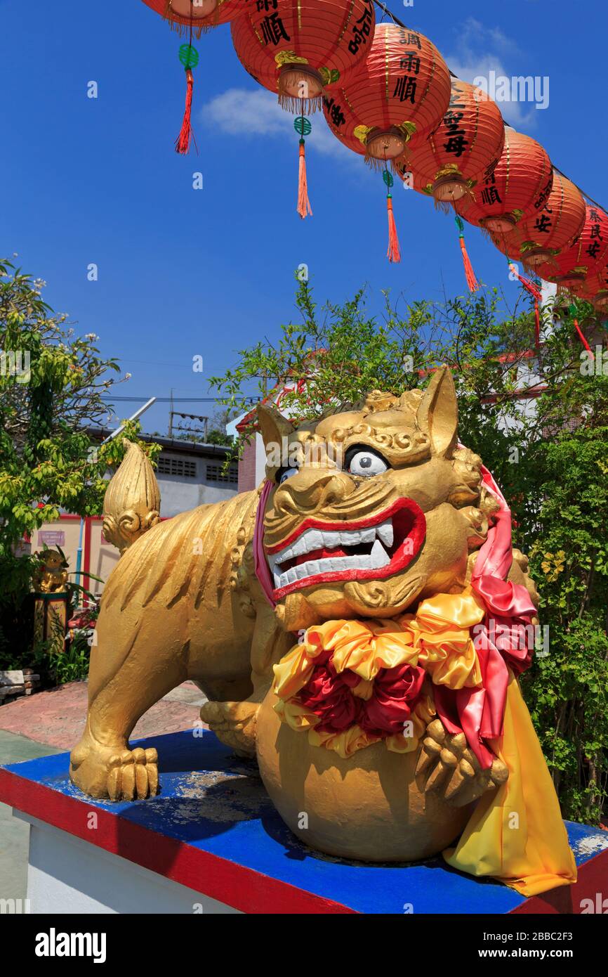 Sam San Chinese Shrine,Old Phuket Town,Thailand,Asia Stock Photo - Alamy