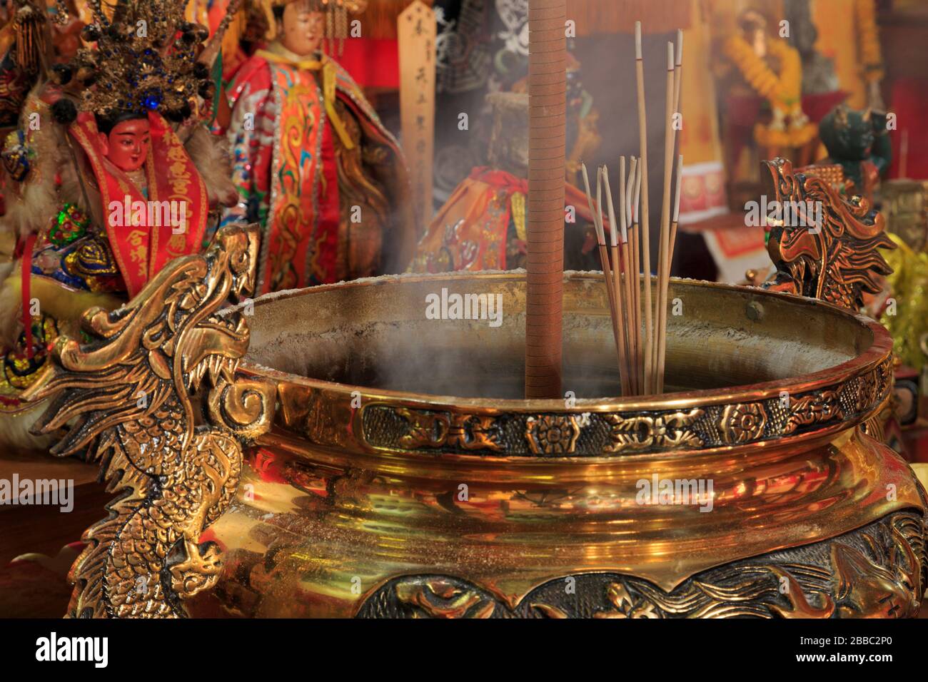 Sam San Chinese Shrine,Old Phuket Town,Thailand,Asia Stock Photo - Alamy