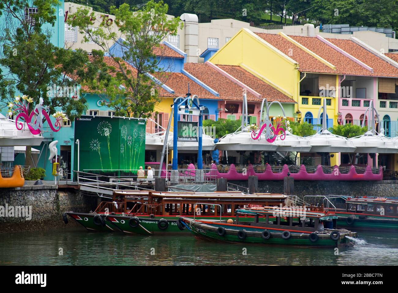 Clarke Quay Shopping Mall, Singapore, Asia Stock Photo - Alamy