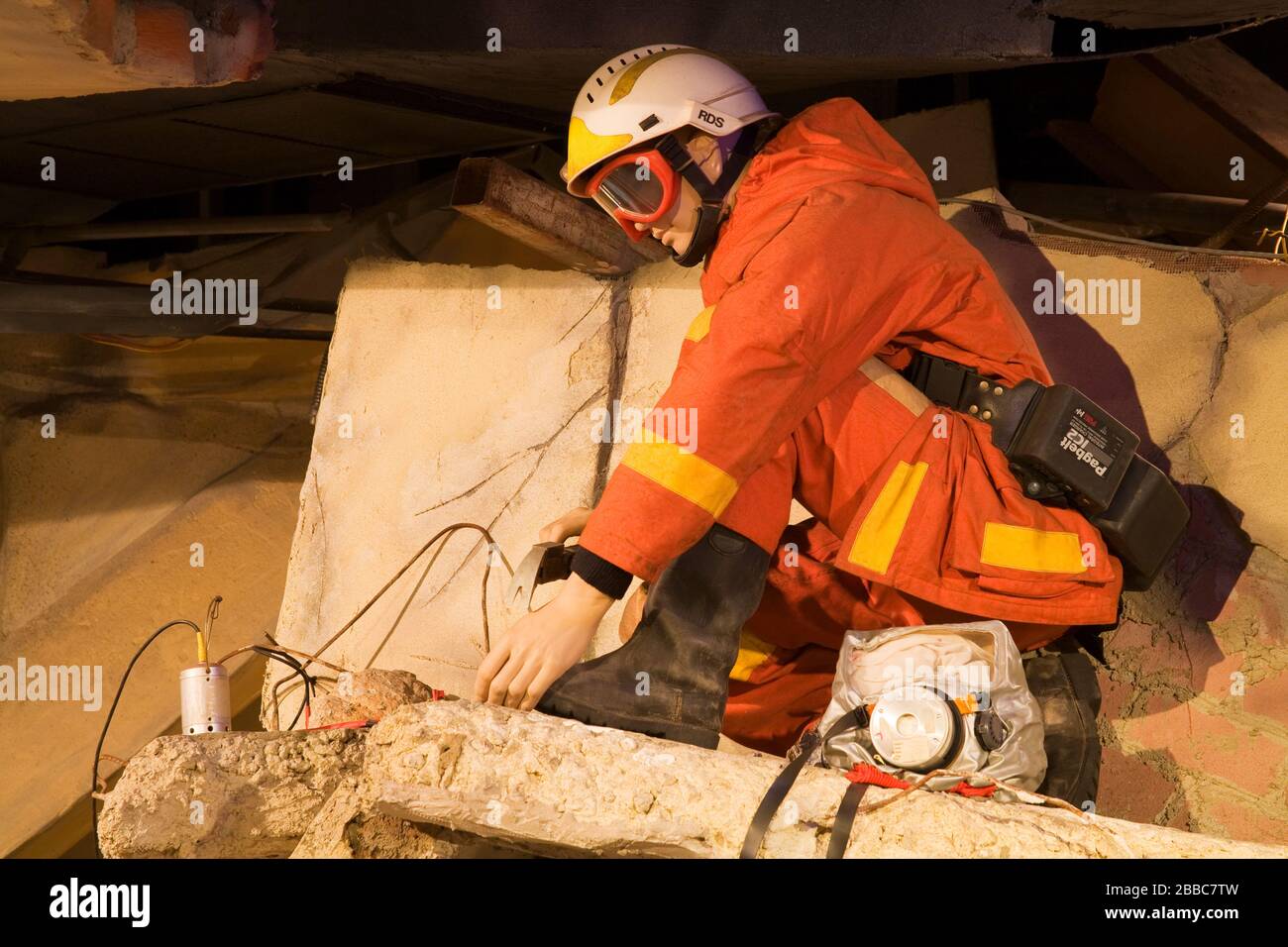 Civil Defence Heritage Gallery, Hill Street, Singapore, Asia Stock ...