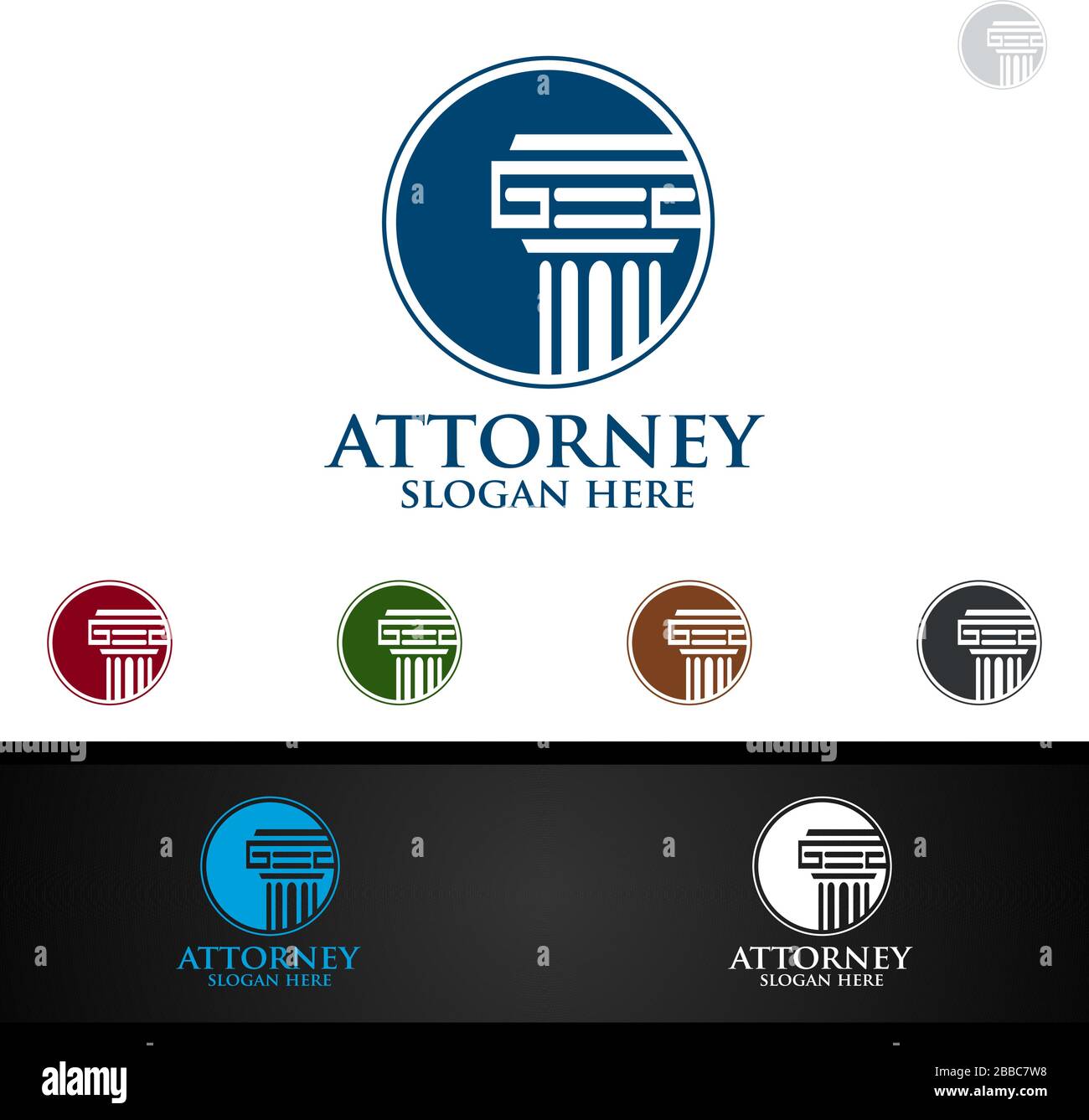 Law and Attorney Vector Logo Design Stock Vector Image & Art - Alamy