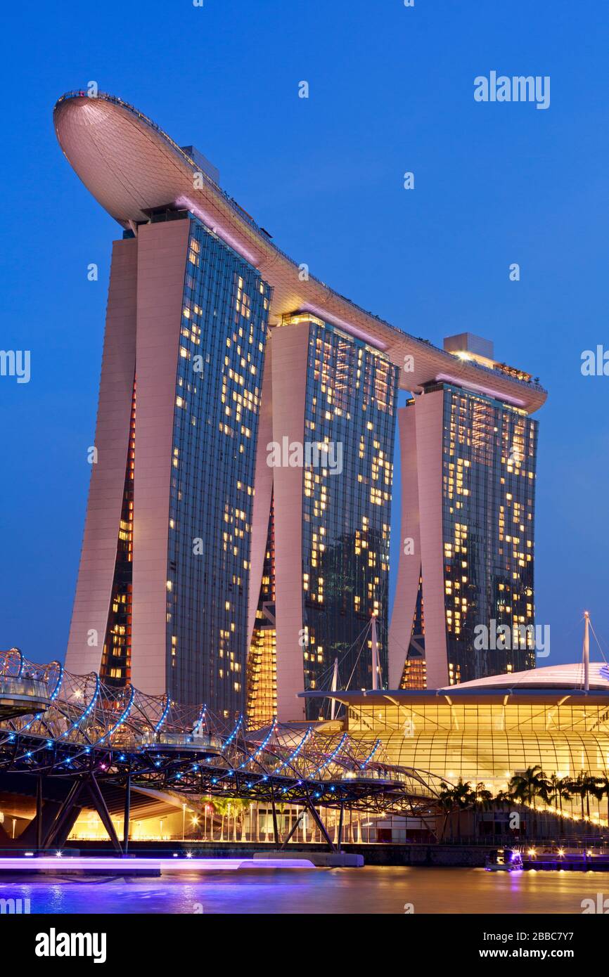 Marina Bay Hotel,Singapore,asia Stock Photo - Alamy