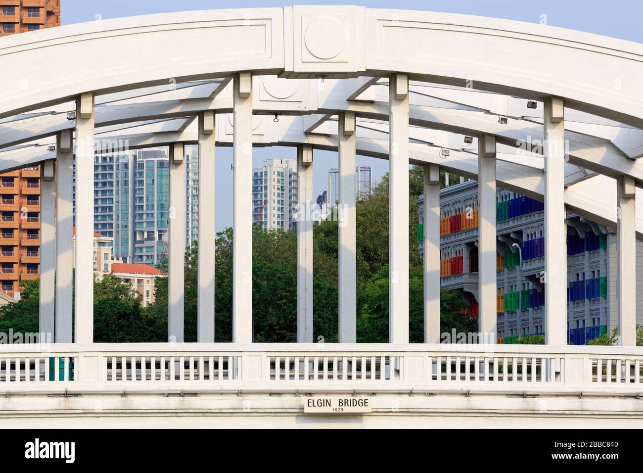 Elgin Bridge over the Singapore River,Singapore,asia Stock Photo - Alamy