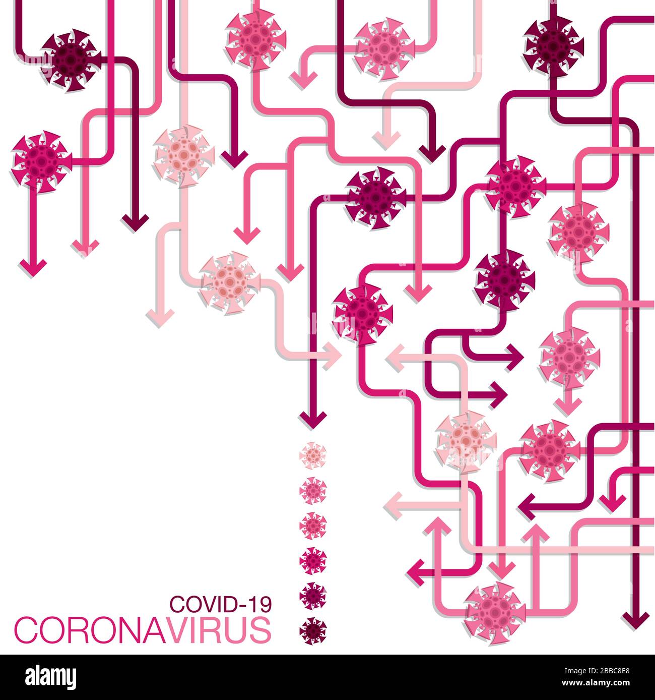 Coronavirus, covid-19, 2019-ncov Wuhan virus infographic in vector ...