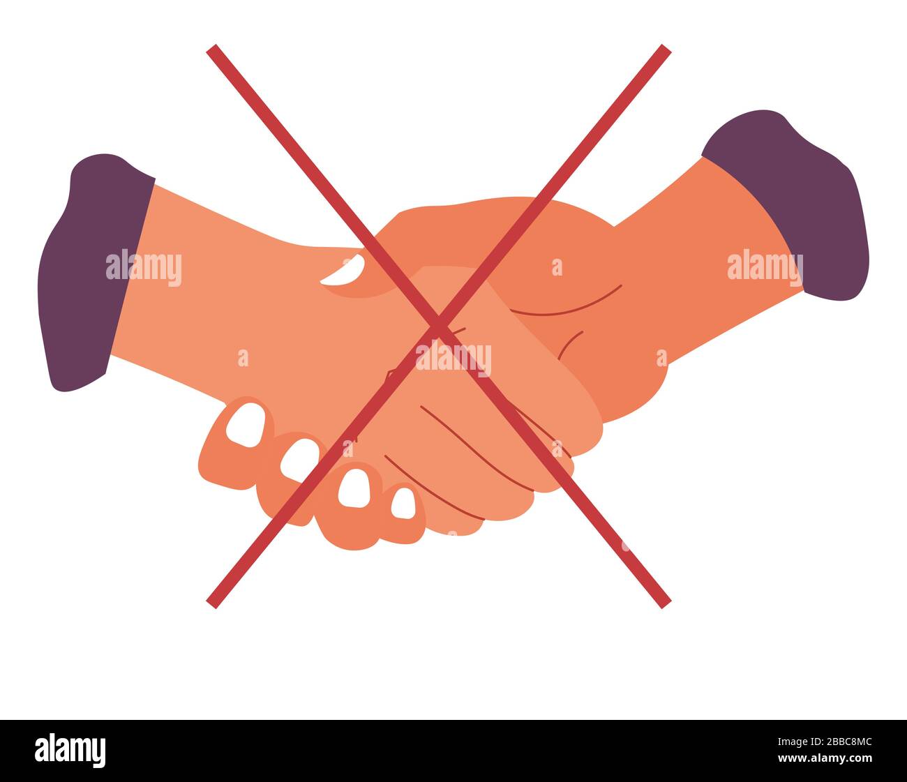 Avoiding illness Stock Vector Images - Alamy