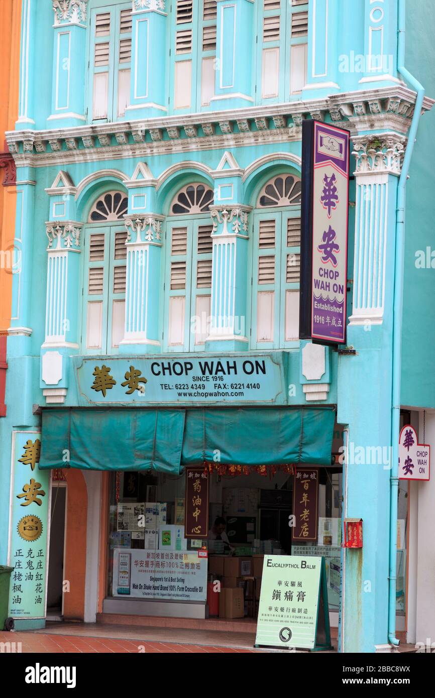 Upper Cross Street,Chinatown District,Singapore,Asia Stock Photo - Alamy